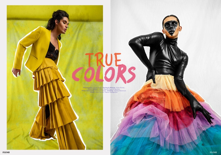 TRUE COLORS - Fashion Editorial - FLESH Magazine